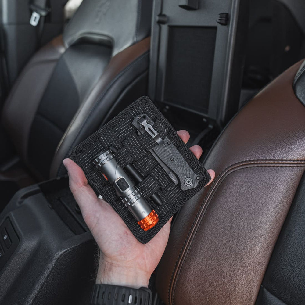 ARACHLID Armest Lid Organizer (Tactical Molle Webbing Storage) for 6G